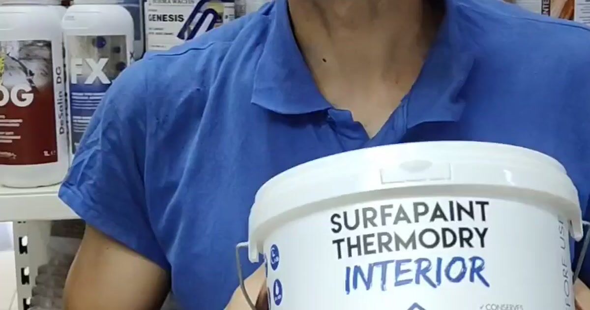 Nanophos Surfapaint Thermodry Interior Θερμοπροστατευτικό Ακρυλικό ...