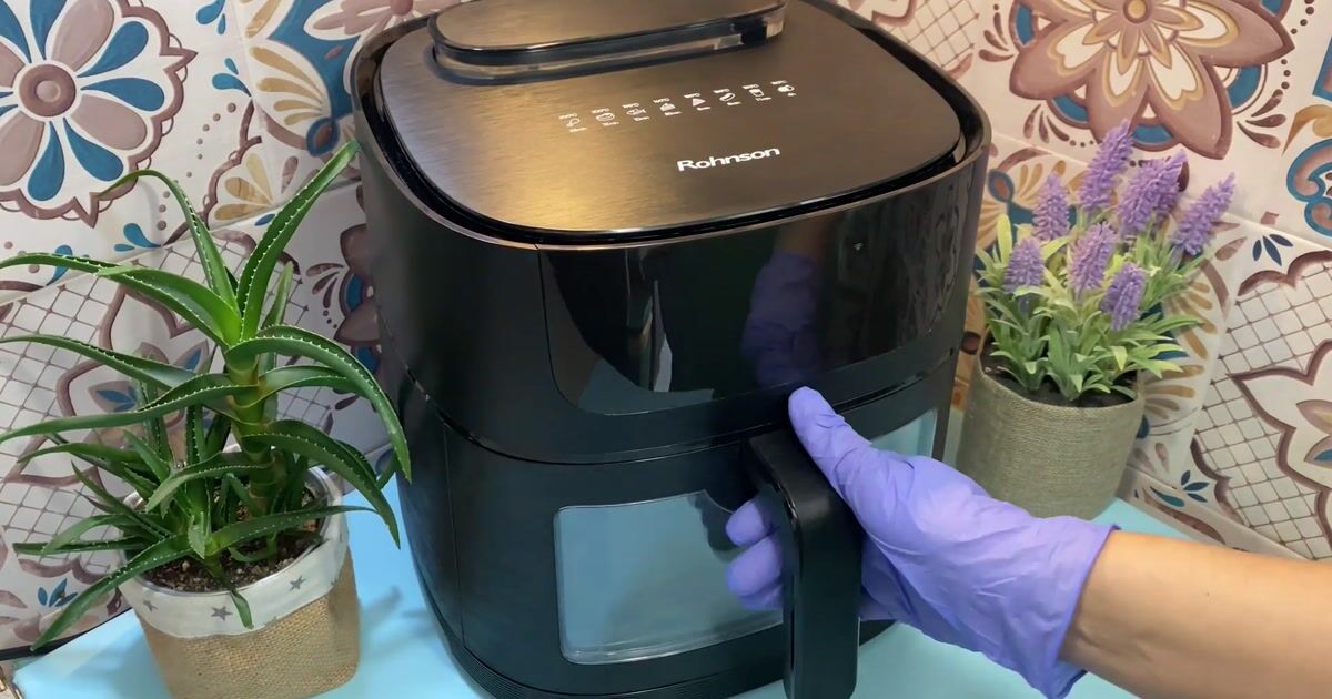 Αξιολόγηση για Rohnson Φριτέζα Αέρος με Αποσπώμενο Κάδο 8lt Μαύρη (Video) | Skroutz.gr