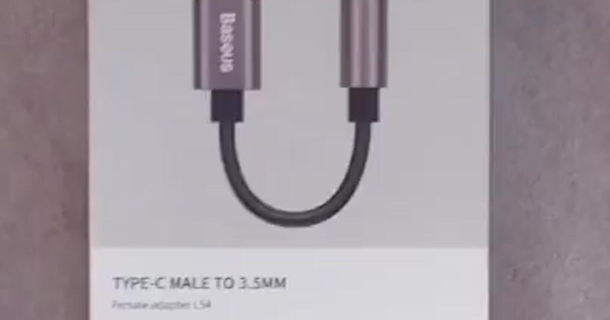 Αξιολόγηση για Baseus L54 Μετατροπέας USB-C male σε 3.5mm female (Video ...
