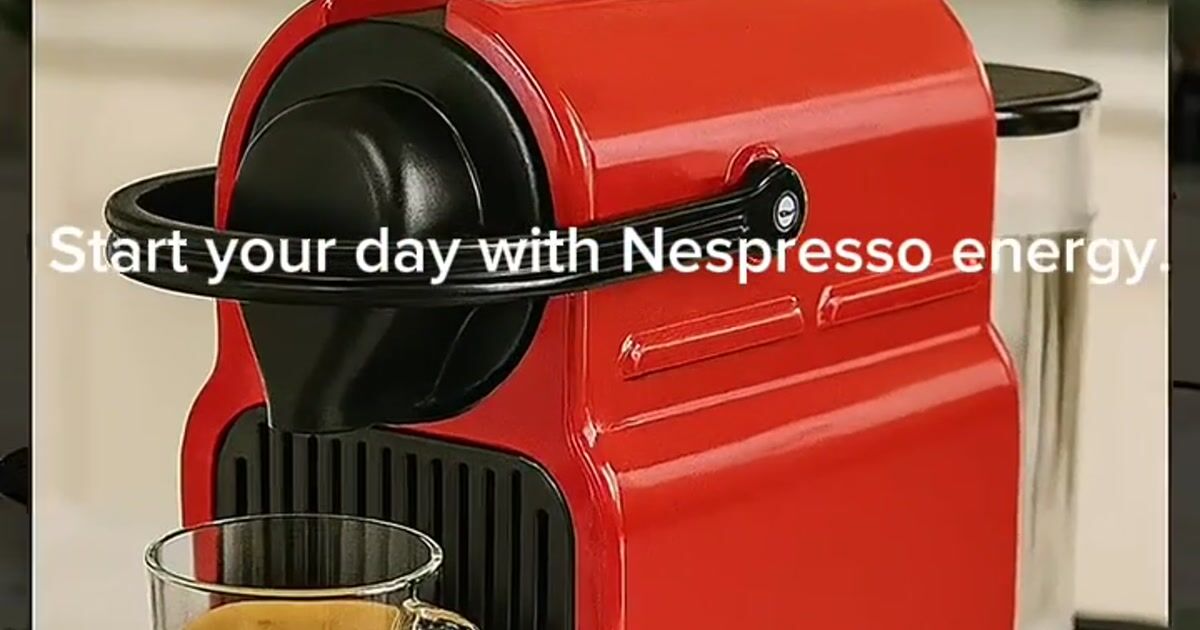 Krups Inissia Nespresso Red – Compact Capsule Coffee Maker (Video ...