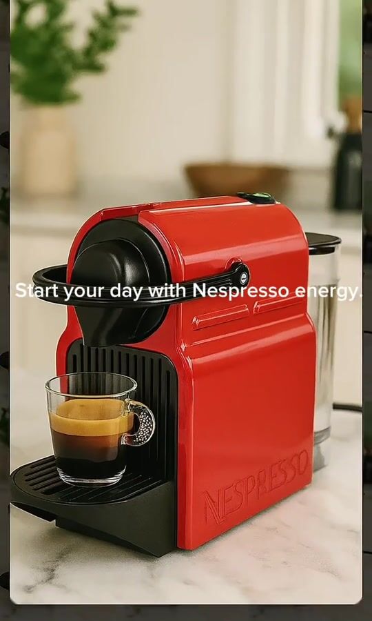 Krups Inissia Nespresso Red – Compact Capsule Coffee Maker (Video ...