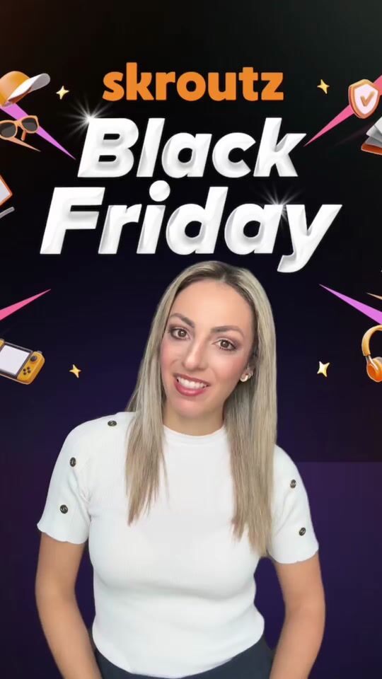 Black Friday Plan! Γιατί η αναζήτηση τελειώνει στο Skroutz! 🖤🧡 (Video) | Skroutz.gr